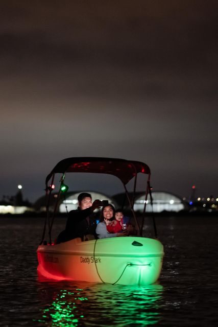San Diego: Night Date Glow Pedal Boat with Downtown Views - The Plus: Accessibility and Family-Friendliness
