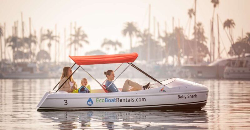 San Diego: San Diego Bay Dog-Friendly Eco Pedal Boat Rentals - Key Points
