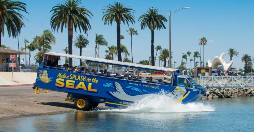 San Diego: SEAL City Tour by Amphibious Bus - Itinerary Breakdown: Land and Water Highlights
