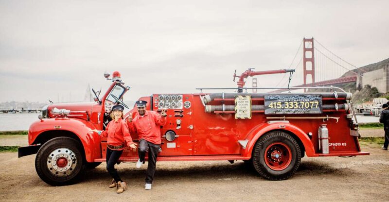 San Francisco Bay: 90-Minute Fire Engine Tour - Itinerary Breakdown