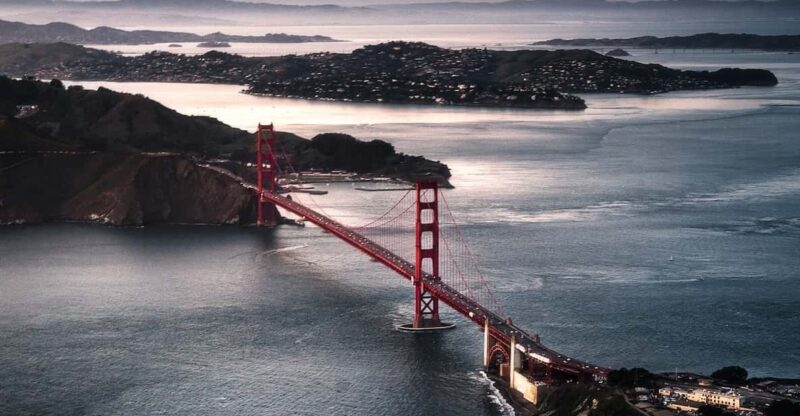 San Francisco Bay Flight over the Golden Gate Bridge - Key Points