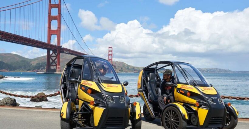 San Francisco: Electric GoCar Tour over Golden Gate Bridge - The Sum Up