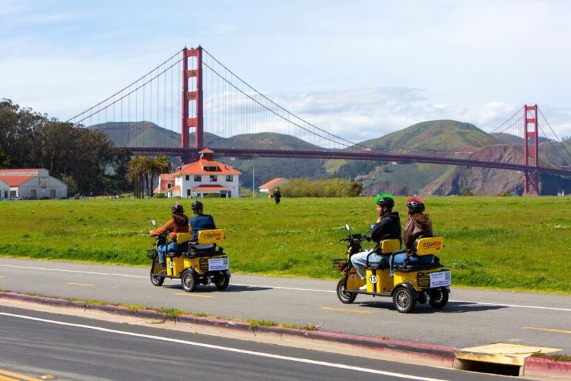 San Francisco: Electric Scooter Rental with GPS Storytelling - The Itinerary in Detail