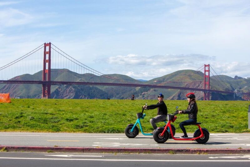 San Francisco: Electric Scooter Rental with GPS Storytelling - FAQ