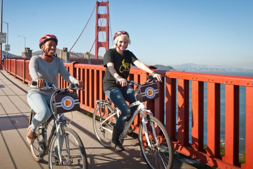 San Francisco: Explore Alcatraz & Golden Gate Bike Tour - Day Two: Golden Gate Bridge Bike Ride