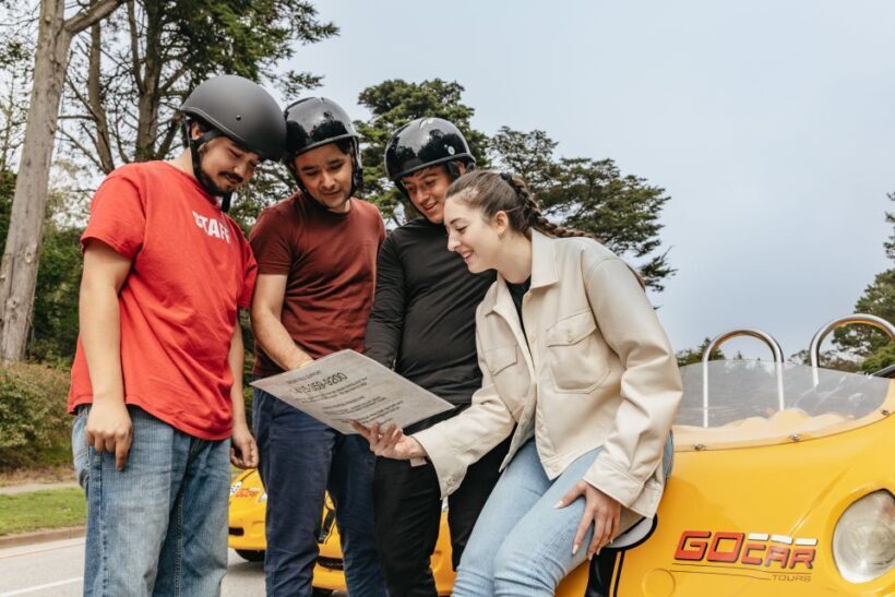 San Francisco: Golden Gate Bridge and Lombard GoCar Tour - Key Points