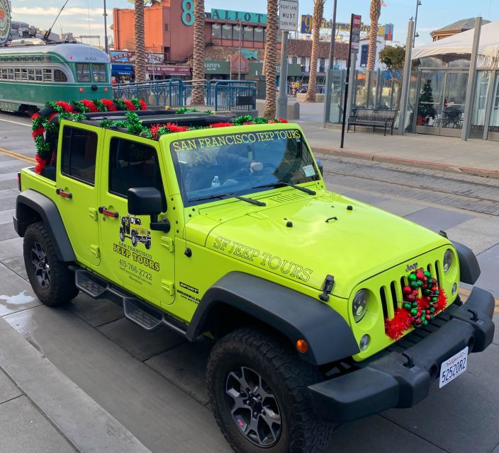 San Francisco: Holiday Lights Private Group Jeep Tour - Key Points