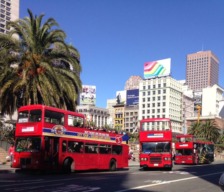 San Francisco: Hop-On Hop-Off Deluxe Bus Tour with 20 Stops - FAQs