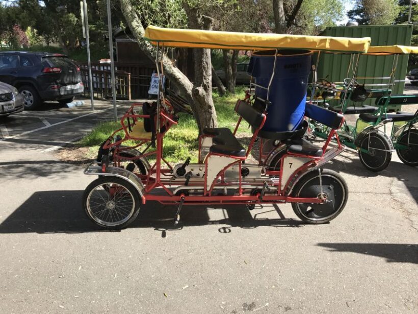 San Francisco: Marina Waterfront Surrey Bike Rental - Key Points