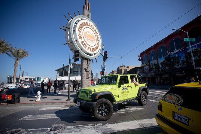 San Francisco Private Group Open Top Jeep Tour - 3 Hour - Key Points