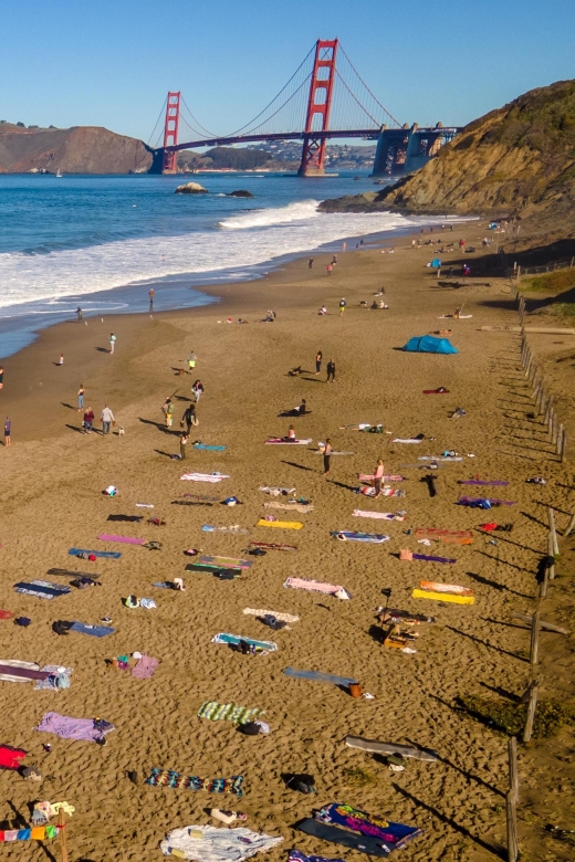 San Francisco: Silent Disco Yoga at Baker Beach - The Scenic Setting and Its Impact