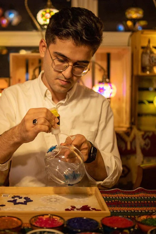 San Francisco: Turkish Mosaic Lamp Workshop - Key Points: