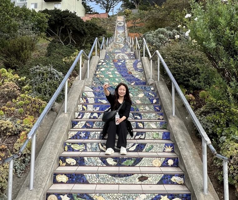 San Francisco's Wild Side, Ecotour With Meteorologist - Climbing the Iconic Tiled Stairways