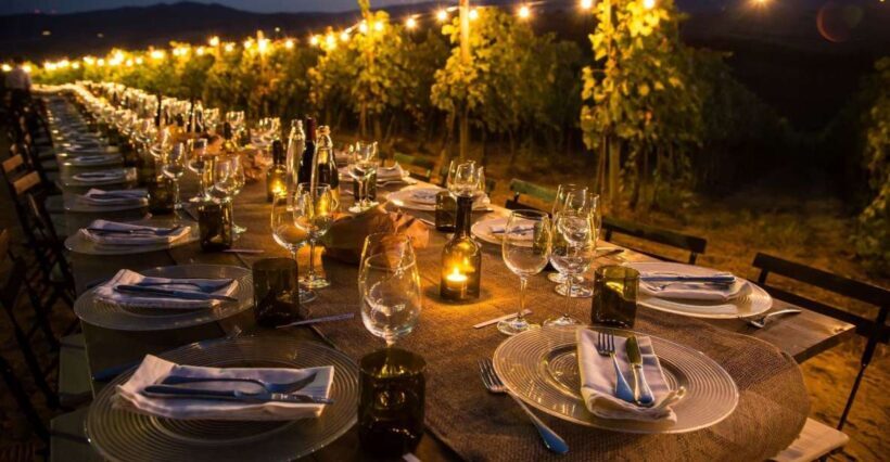 San Gimignano: Romantic Vineyard Dinner - Key Points