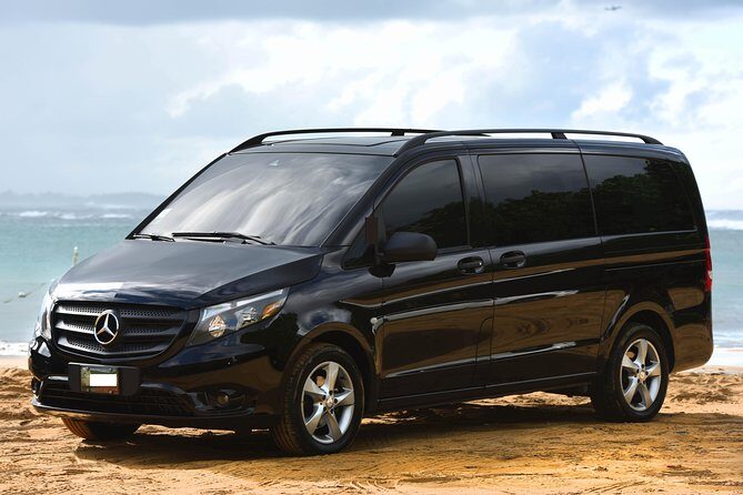 San Juan Luxury Private Round-Trip Transfer: SJU Airport - Cruise Pier - Hotel - Key Points