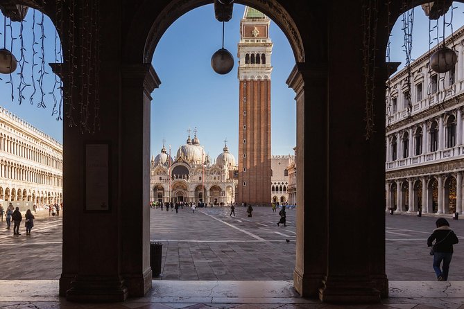 San Marco Pass: Basilica, Doge Pal. & Bell Tower Priority Tickets - Ascending the Bell Tower