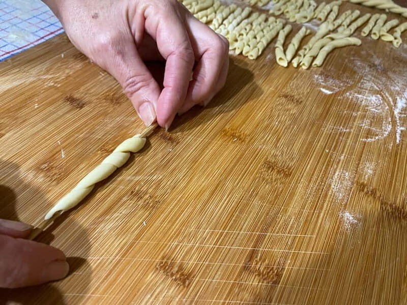 San Vito Lo Capo:lesson in busiate and tasting with Trapanese pesto - Key Points