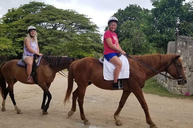 Sand n Saddle Horseback Ride & Swim Tour from Falmouth - FAQ