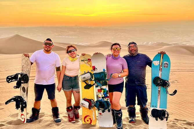 Sandboard and SandSki Experience in Huacachina - Meeting and Pickup