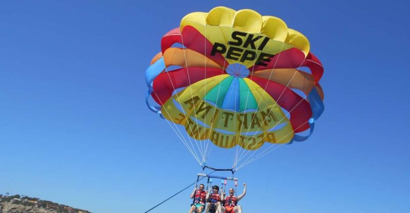 Santa Eulària des Riu: Parasailing Boat Cruise with Drinks - The Itinerary: What to Expect