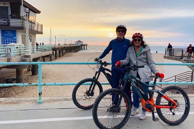 Santa Monica to Marina Del Rey e-Bike Beach Tour - The Itinerary in Detail