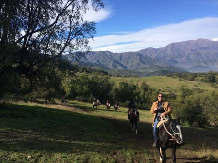 Santiago: Private Andes Foothills Horseback Riding. Half day - An Authentic Ride Through the Andes Foothills