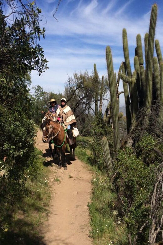 Santiago: Private Andes Foothills Horseback Riding. Half day - Authentic Encounters and Cultural Highlights