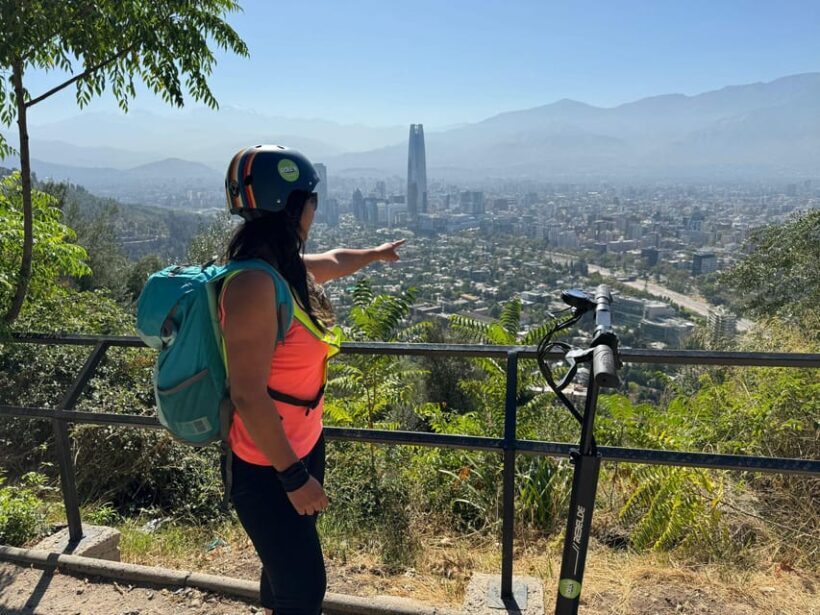 Santiago sunset tour on an electric scooter. City and nature - FAQ