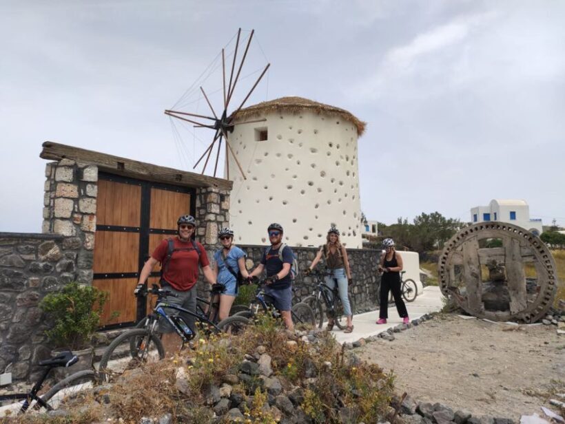 Santorini: Around the Island by Electric Bike - Key Points