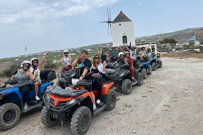 Santorini ATV-Quad Experience Tour + Transportation - The Sum Up