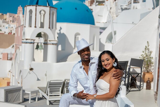 Santorini Couple Photoshoot With 50 Edited Photos! - Booking and Cancellation Policies