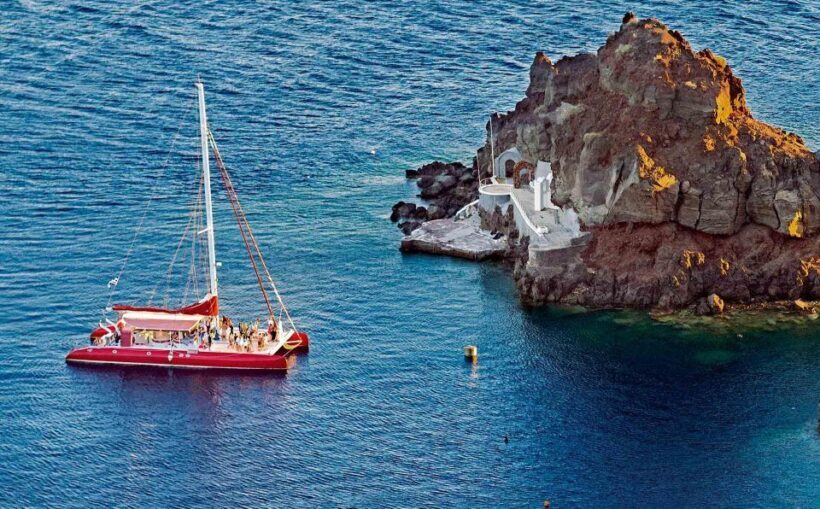 Santorini: Cruise Catamaran with BBQ & Drinks Day or Sunset - Practical Details and Value