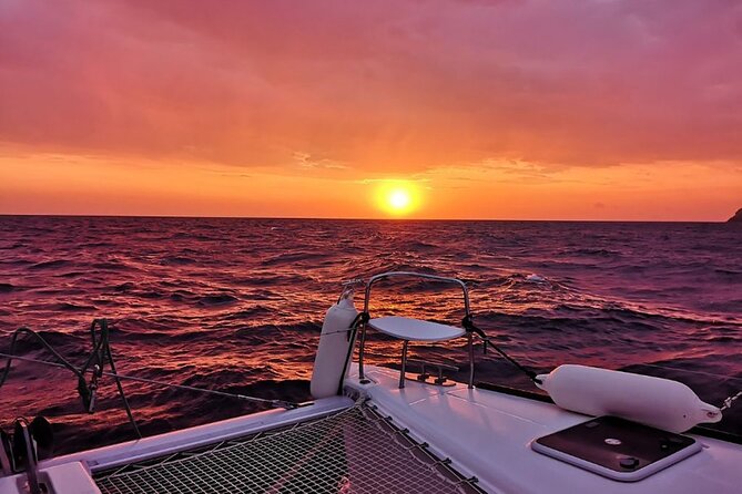 Santorini Cruise Port: 4-Hour Private Luxury Caramaran Cruise - Frequently Asked Questions