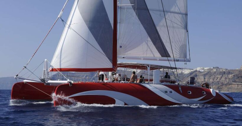 Santorini: Dream Catcher 5-hour Sailing Trip in the Caldera - Arriving and Starting the Adventure