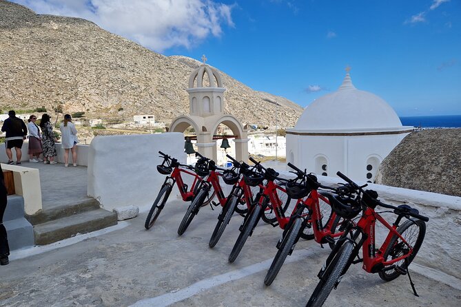 Santorini: E-Bike Tour Experience - Visiting the Tomato Industrial Museum