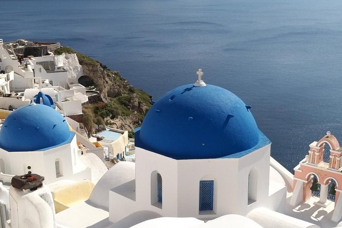 Santorini First-Time Visitors Private Tour With Wine Tasting - Exploring Firostefani and Oia