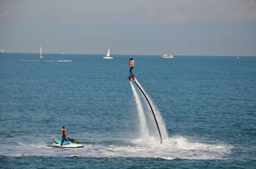 Santorini: Fly Board Pro Adventure in Perivolos Beach - Key Points