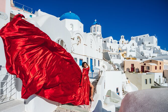 Santorini Flying Dress Photo - Preparing for Your Unforgettable Photo Shoot