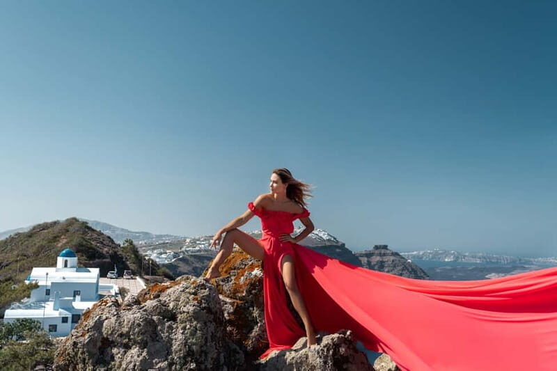 Santorini: Flying Dress Photo © Photoshoot "Express Package" - Who Should Consider This?