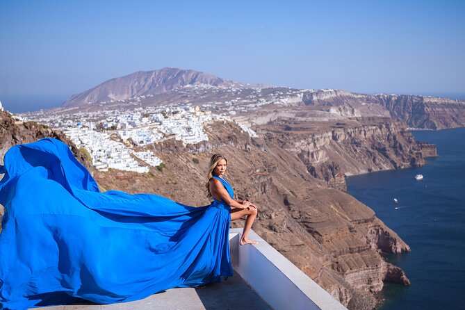 Santorini Flying Dress Photo Session Experience - Whats Included in the Photoshoot