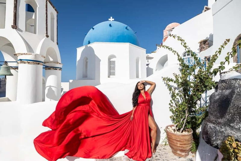 Santorini: Flying Dress Photoshoot **Dress Included** - The Locations: Scenic Spots with Something for Everyone