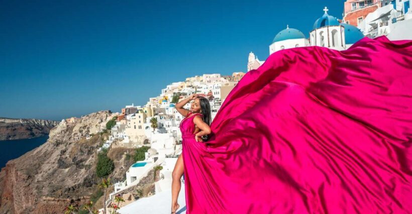 Santorini flying dress - An In-Depth Look at the Santorini Flying Dress Experience