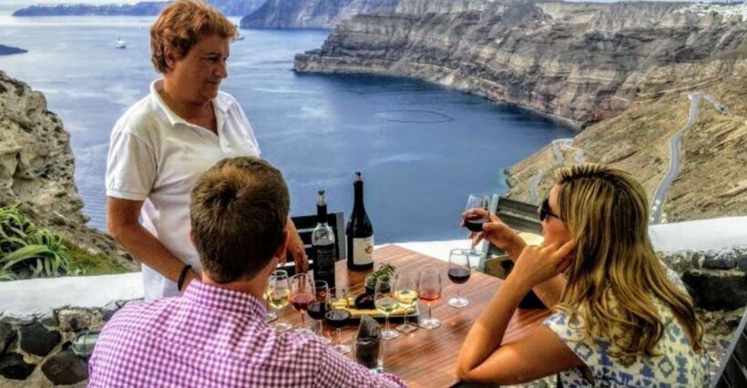 Santorini: Guided Tour to 3 Wineries with Wine Tastings - Transportation, Timing, and Group Size
