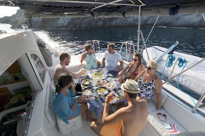 Santorini Half Day Catamaran Private Cruise Incl. Meal, Drinks & Free Transport - Customer Feedback and Experiences