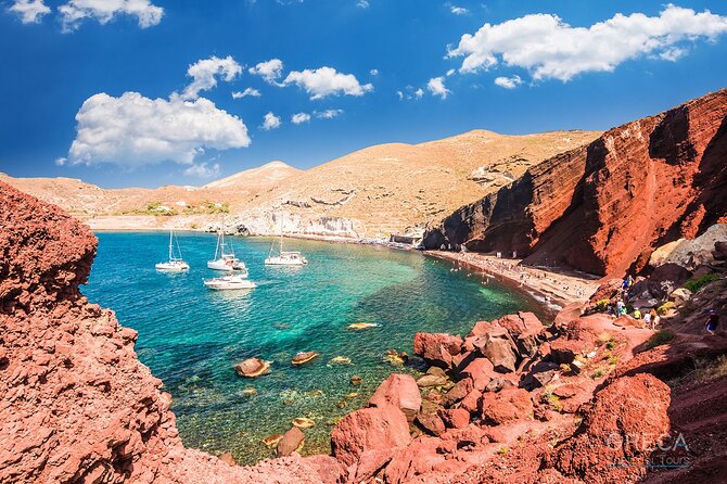 Santorini Half-Day Private Sightseeing Tour - Experiencing the Diverse Landscapes of Megalochori, Red Beach, and Perivolos