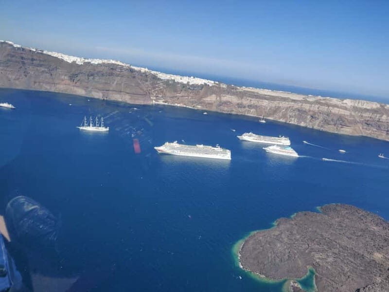 Santorini: Helicopter Sightseeing Flight Over Caldera - Key Points