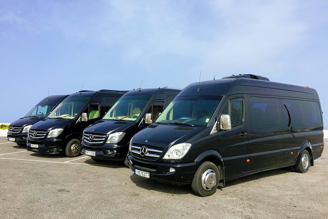 Santorini JTR Airport Transport & Transfer Services - Inclusions and Amenities Offered