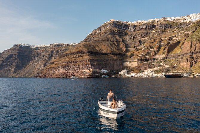Santorini License-Free Boat Rental: Be a Captain for a Day - Inclusions and Amenities for a Memorable Boat Rental