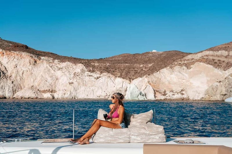 Santorini: Luxury Catamaran Cruise with Lunch, BBQ & Drinks - The Itinerary Breakdown – What You Can Expect