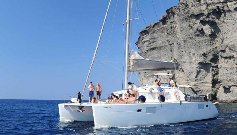 Santorini: Luxury Morning Cruise from Oia Town - The Food and Drink